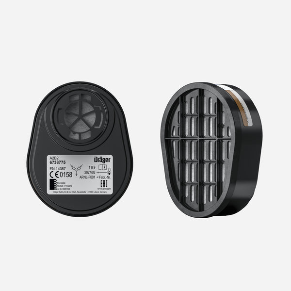 DRÄGER X-PLORE BAYONET GAS FILTER - A2B2 – Procon Marketing (Pty) Ltd